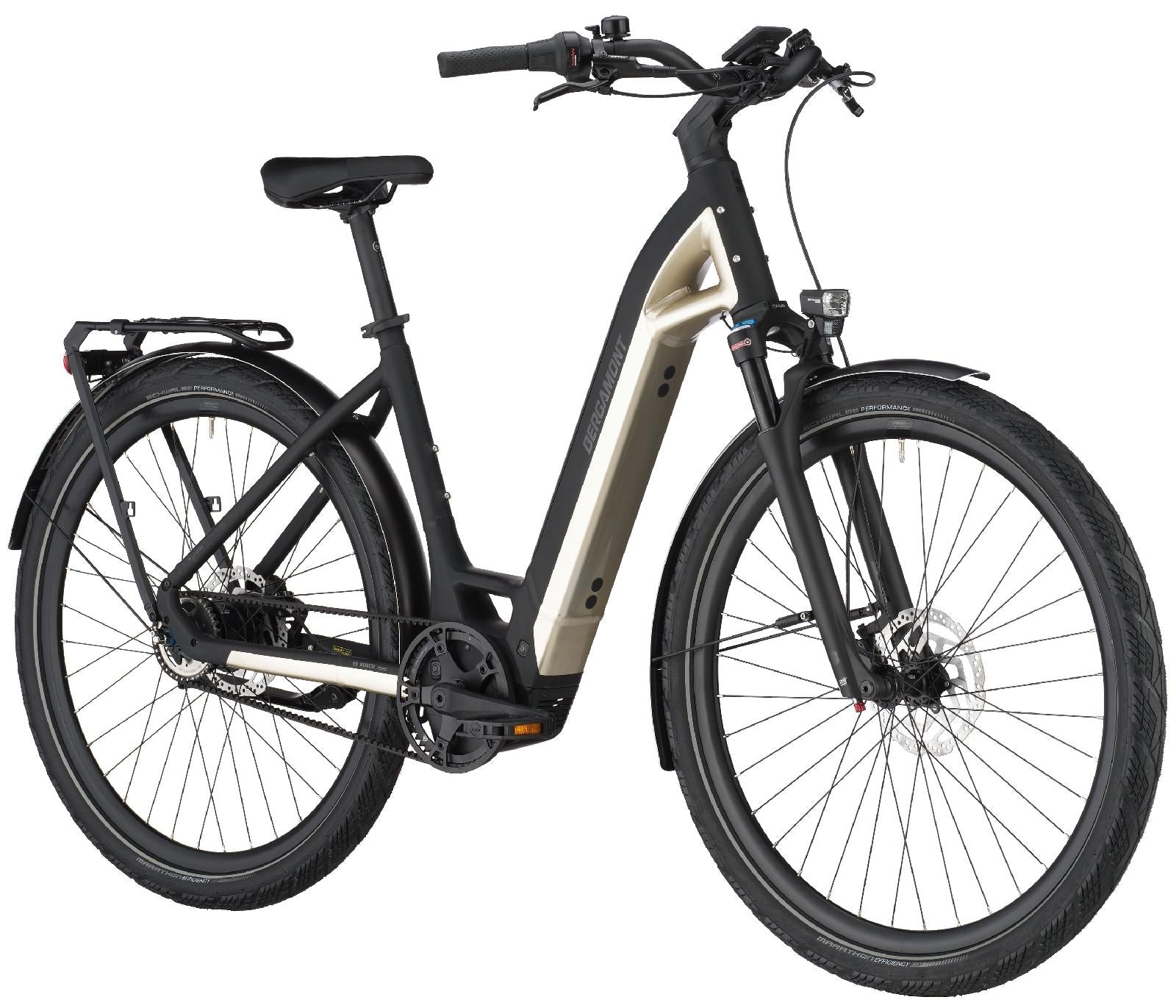 Bergamont E-Ville 20 Belt - 400 Wh - 2025 - 28 Zoll - Tiefeinsteiger billiger! – E-BIKE ONLY